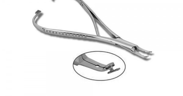 Dermal Plug Holding Plier 5.5"